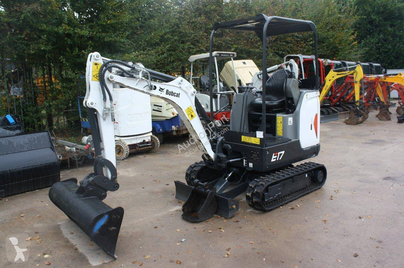 Used auctions Bobcat mini excavator E17 - n°10185173