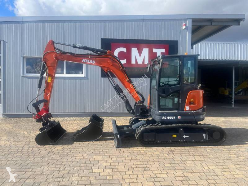 New Atlas mini excavator Atlas AC60UF *New*5,7t*3x Löffel*MS03*Klima ...