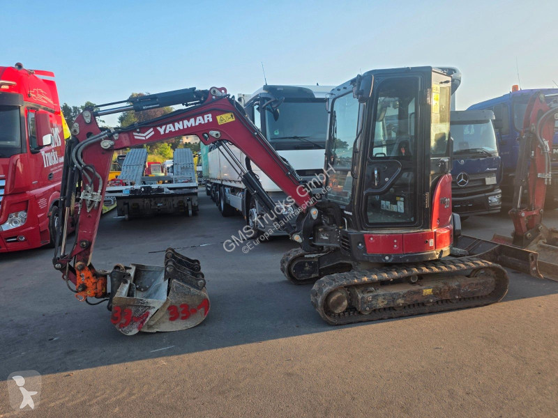 Gebrauchter Yanmar Minibagger VIO 33 - 6 / POWERTILT / 3 Löffel / D ...