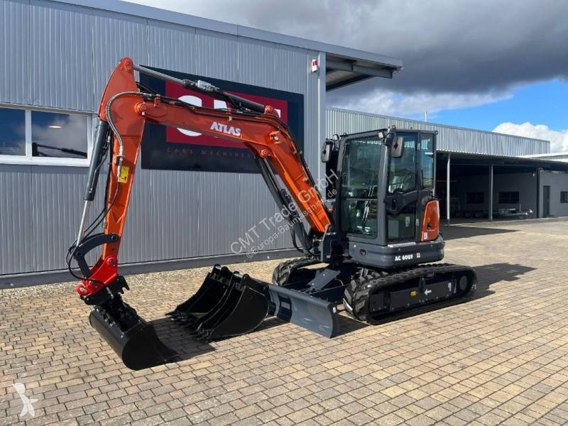 New Atlas mini excavator Atlas AC60UF *New*5,7t*3x Löffel*MS03*Klima ...
