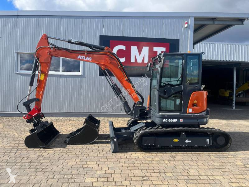 New Atlas mini excavator Atlas AC60UF *New*5,7t*3x Löffel*MS03*Klima ...