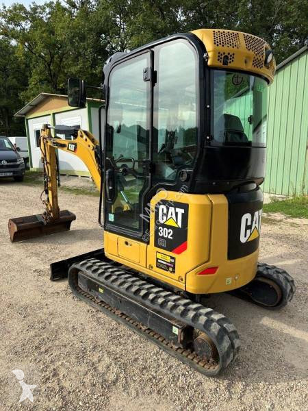 Mini pelle Caterpillar 302 CR Gazoil occasion - n°10861629