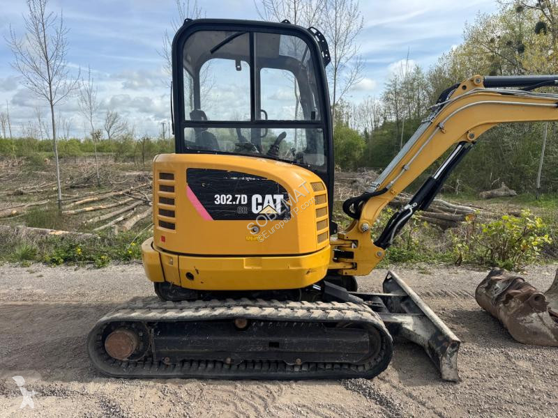 Minikoparka Caterpillar 302.7D używana - n°11341598
