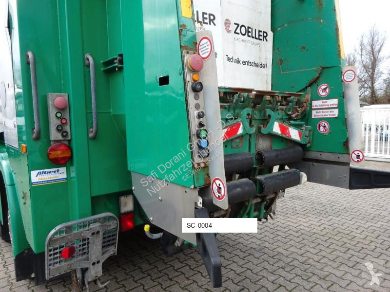 Camion benne à ordures ménagères Scania L R440 mit FAUN ROTOPRESS 521 L ...