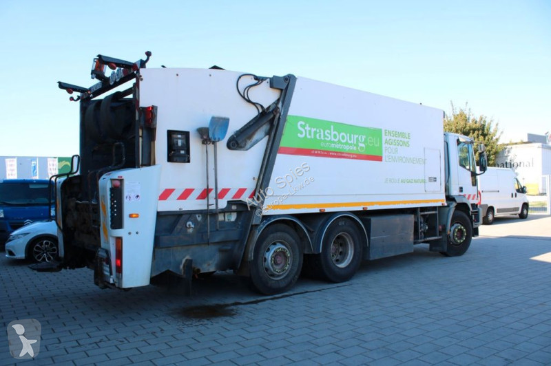 Camion benne à ordures ménagères Iveco EuroTech 240E26 6x2 CNG Erdgas ...