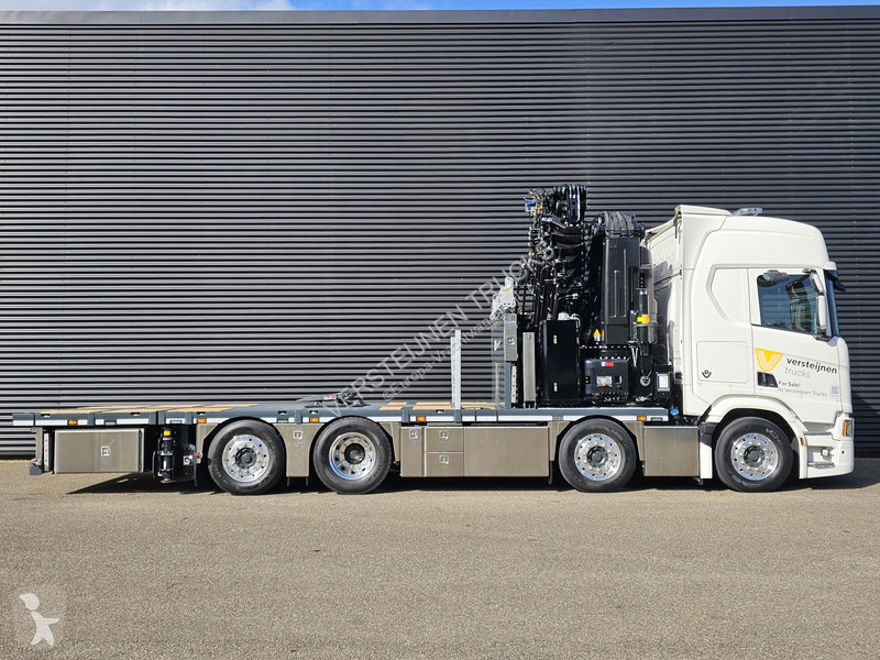 Tracteur Scania R 590 V8 / 8X2 / HIAB 1188 + JIB + WINCH 8x2 Gazoil ...