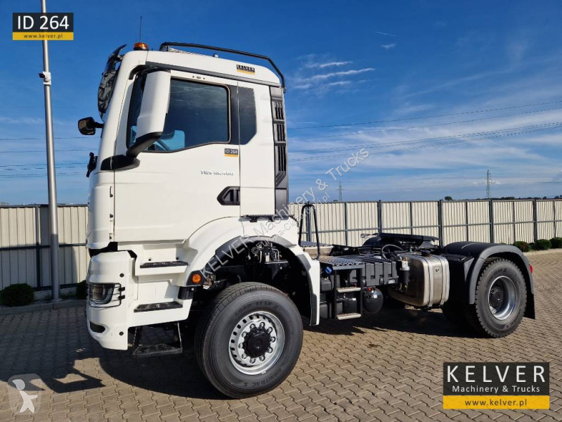 Tracteur MAN TGS 18.480 * 4x4 mechanical drive * reducer * occasion - n ...