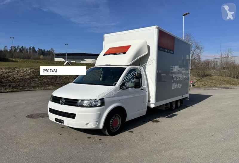 Used Volkswagen T5 box truck T5 Kasten Diesel Euro 5 - n°10449291