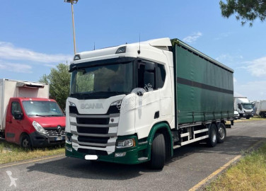 Camion trasporto macchinari Iveco Stralis Gasolio gru sponda usato in ...