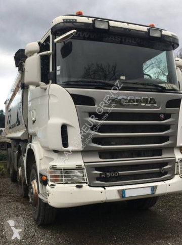 Camion ribaltabile Volvo FM12 380 8x4 Gasolio Euro 3 gru usato - n°5972935