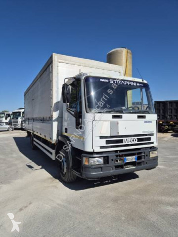 Camion centinato alla francese Iveco Eurocargo 75 E 21 4x2 Gasolio Euro ...