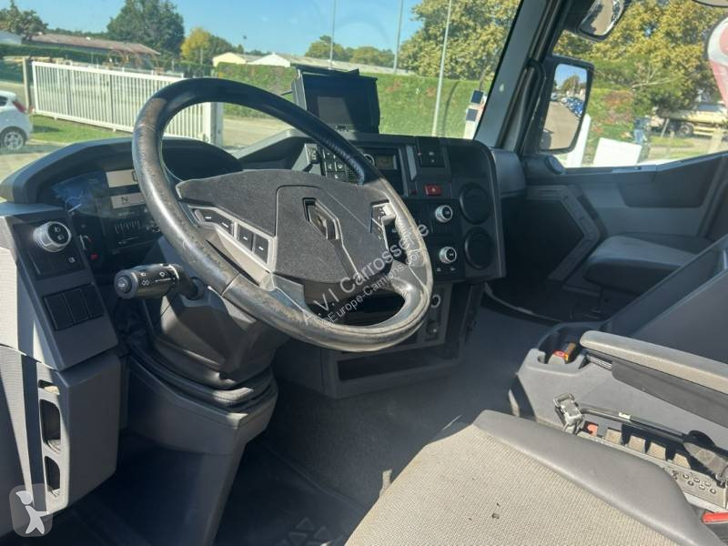 Camion polybenne Renault Jimeca C-Series 430 DXI 6x4 Gazoil Euro 6 grue ...