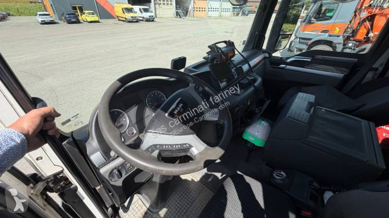 Camión bilateral MAN Marrel 33.361 Diesel Euro 5 grúa usado - n°11321805