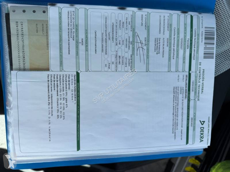 Camion polybenne Renault Marrel C-Series 520.26 DTI 13 6x2 Gazoil Euro ...