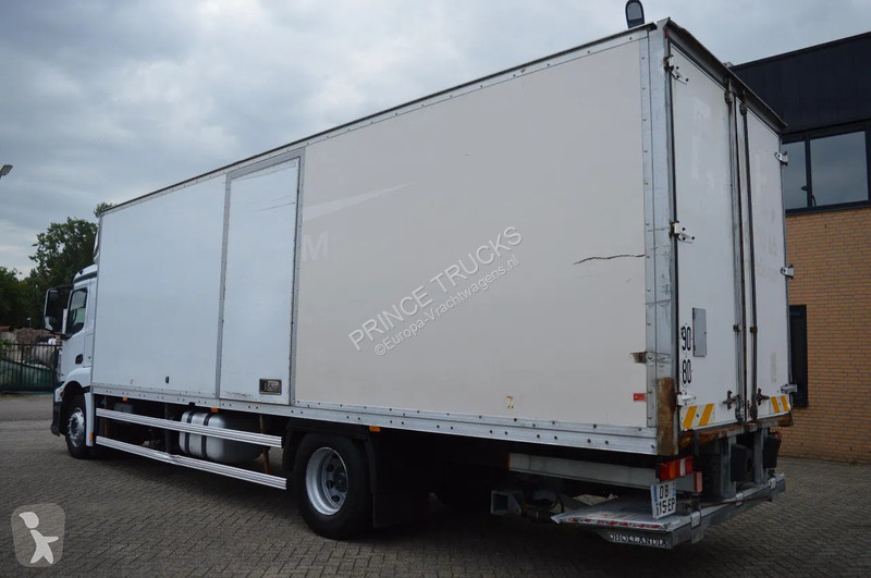 Used Mercedes Antos box truck 1830 * EURO6 * 4X2 * BOX * Euro 6 rear ...