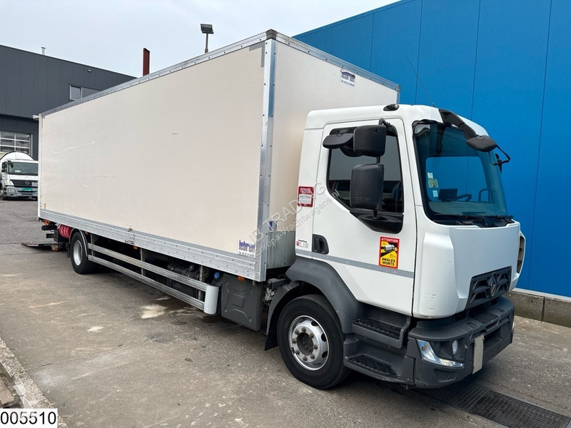Used Renault R6 box truck D 14 210 EURO 6, Dhollandia Diesel Euro 6 ...