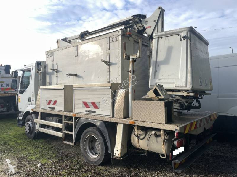 Camion nacelle télescopique Renault Klubb Midlum 220.14 4x2 Gazoil Euro ...