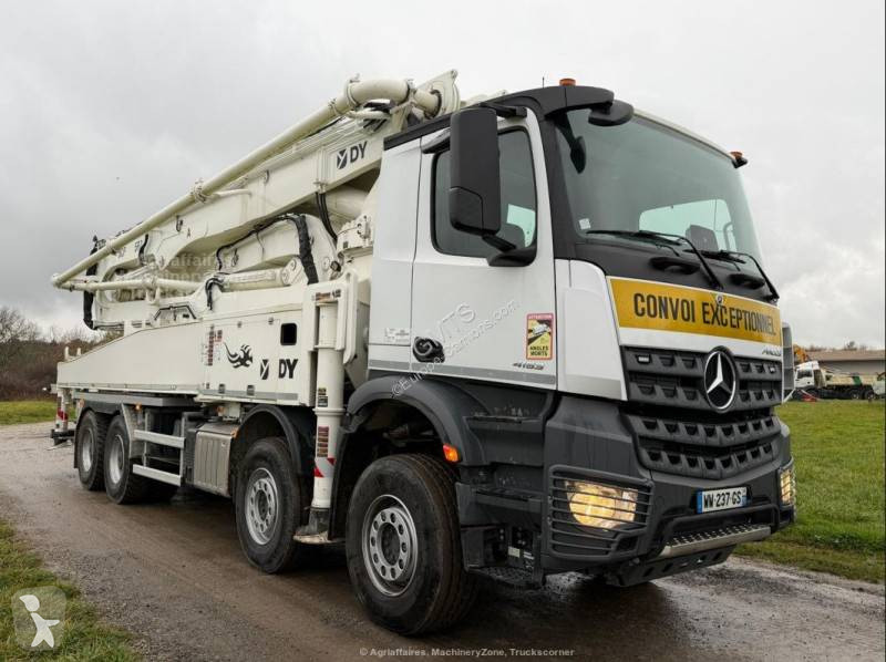 Camion pompe à béton Mercedes Arocs Euro 6 occasion - n°11159522