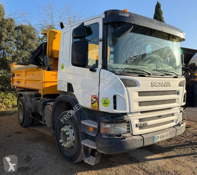 Camion bi-benne Scania P 310 4x2 Gazoil Euro 4 occasion - n°11354252