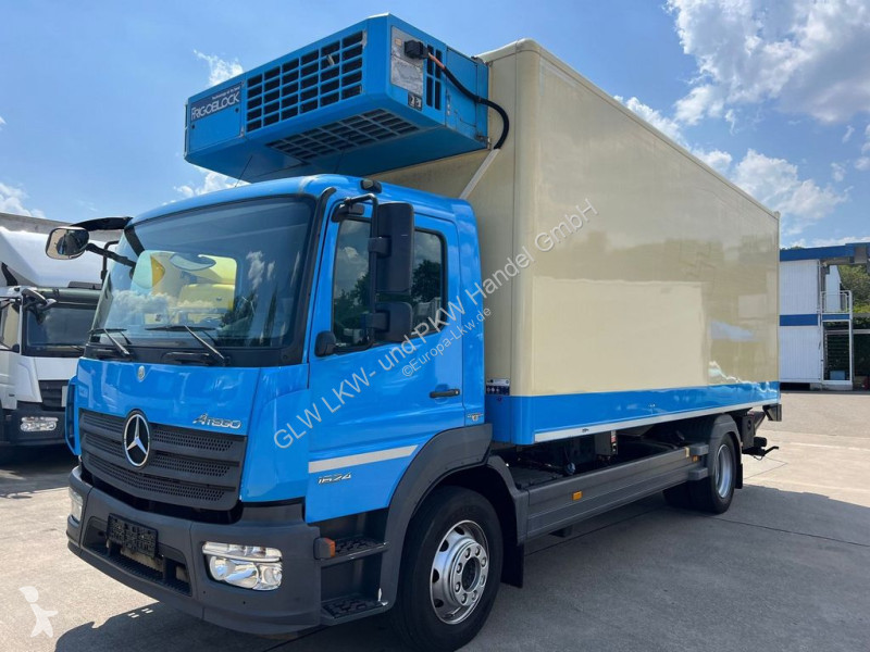 Camion Mercedes frigo 1524 ATEGO L Kühlkoffer 6,30 m LBW 1 T*BI-Zone ...