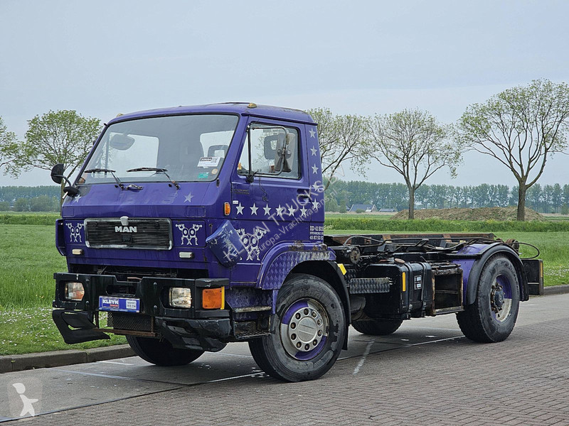 Camion MAN porte containers 17.232 6 cylinder occasion - n°9931920