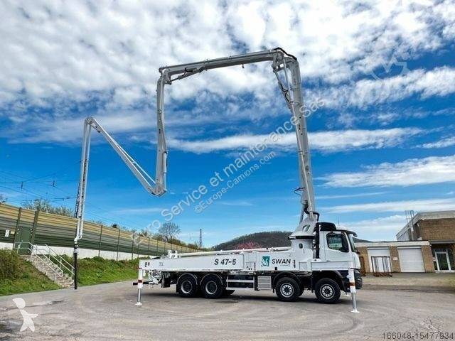 Camion Mercedes pompe à béton Euromix Arocs 4142 8x4 Gazoil Euro 6 neuf ...