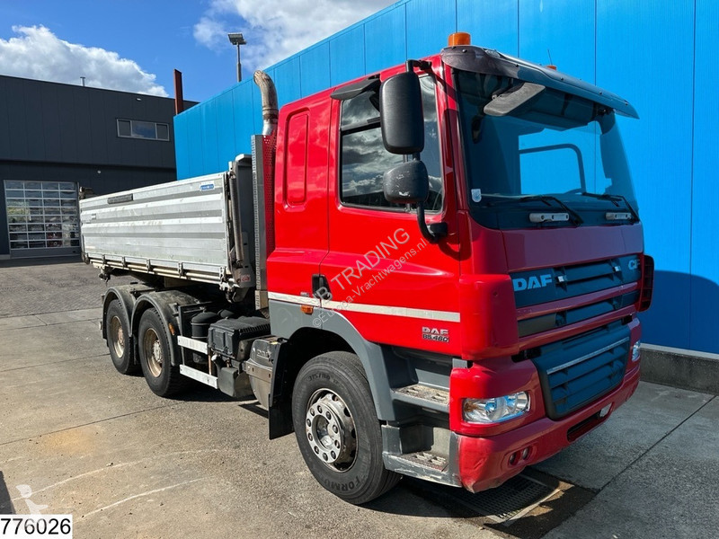 Camion tri-benne DAF CF85 460 6x4, Manual, Steel suspension, Retarder ...