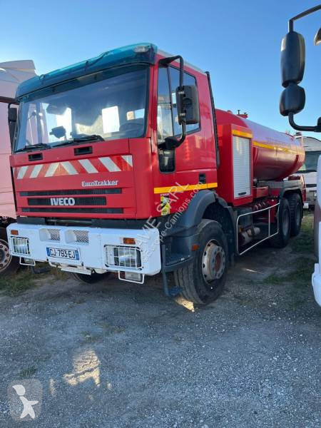 Camion citerne à eau Iveco Eurotrakker 260E30 6x4 Gazoil Euro 2 ...