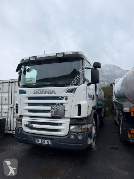 Camión cisterna hidrocarburos Scania R 420 4x2 Diesel Euro 4 usado - n ...
