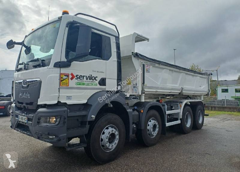 Camion bi-benne MAN Cif TGS 35.480 8x4 Gazoil Euro 6 occasion - n°11326440