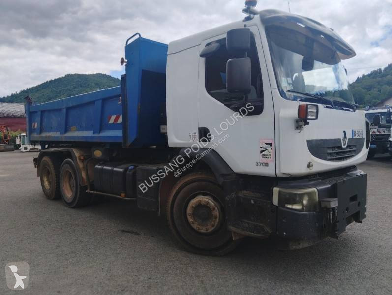 Camion bi-benne Renault Premium Lander 370 DXI 6x4 Gazoil Euro 4 ...