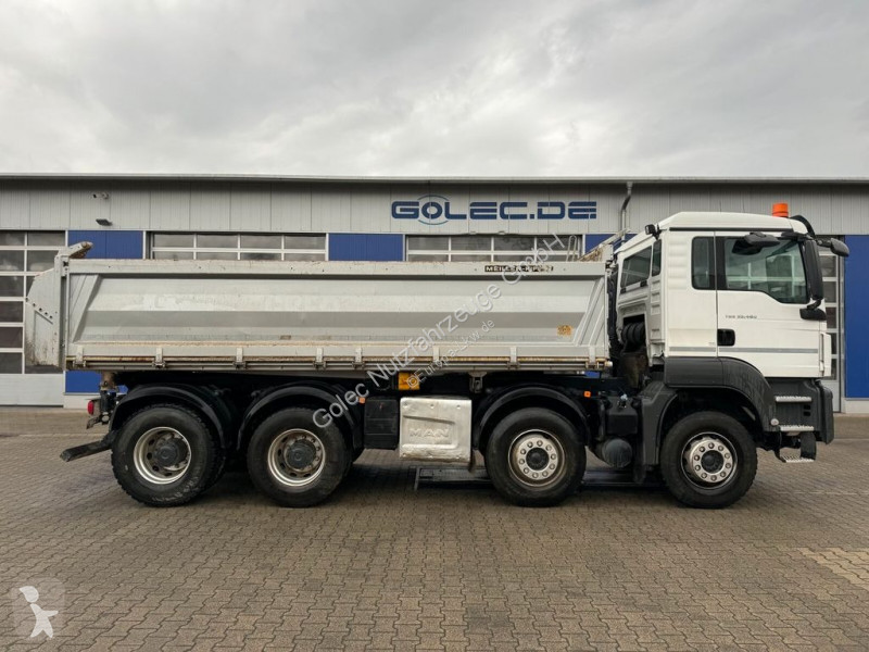 Camion MAN tri-benne TGS 35.460 8x4 BB Kipper Meiller mit Bordmatik 8x4 ...