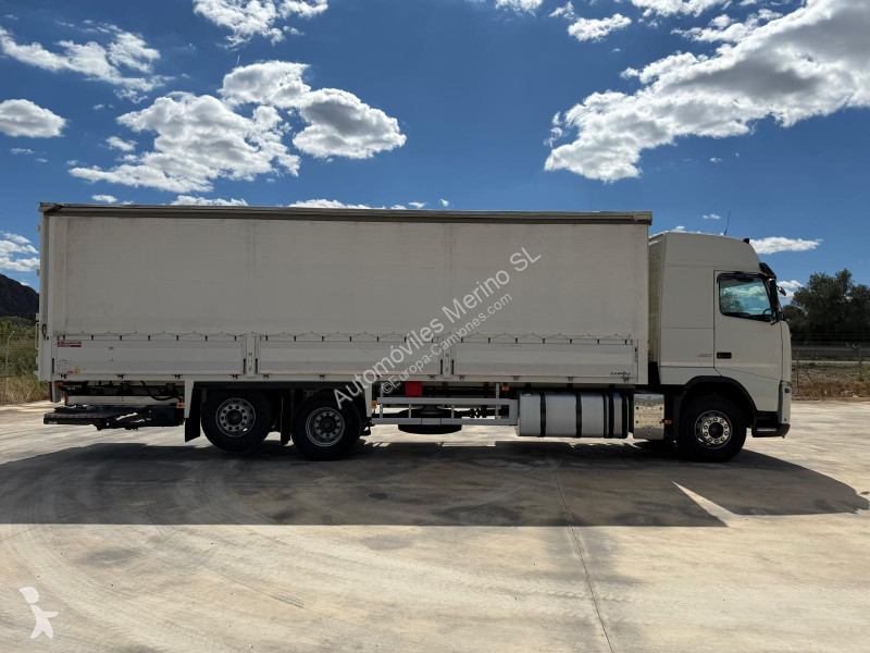Camión lona Volvo FH 13.420 6x2 Euro 5 usado - n°11249311