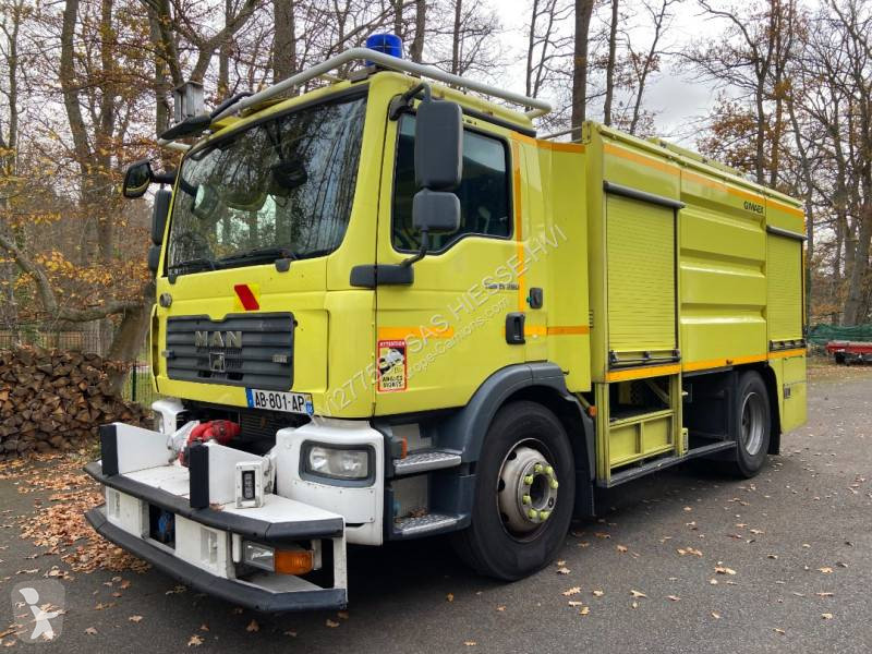 Camion camion-citerne feux de forêts MAN TGM 15.280 Gazoil Euro 4 ...