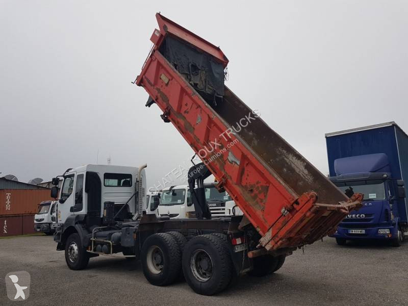 Camion Renault bi-benne Kerax 450 DXi 6x4 Gazoil Euro 4 occasion - n ...