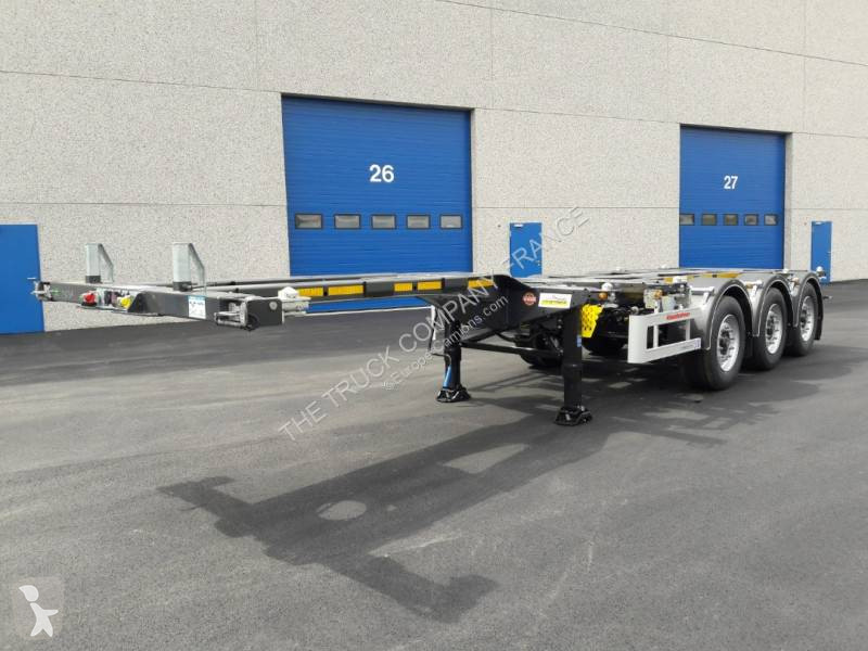 Semi remorque Kässbohrer porte containers SHG AMH 3 essieux neuve - n ...