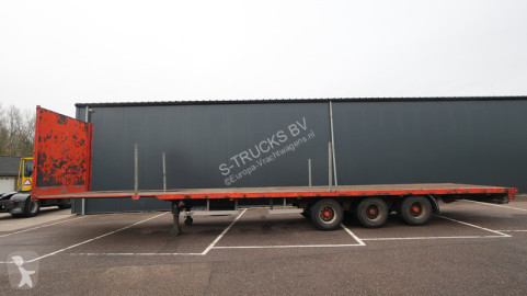 Naczepa platforma Kaiser KENNIS 14000 ROLLER CRANE HATZ ENGINE 3 osie ...