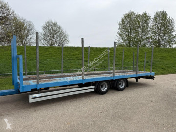 Naczepa platforma Kaiser KENNIS 14000 ROLLER CRANE HATZ ENGINE 3 osie ...
