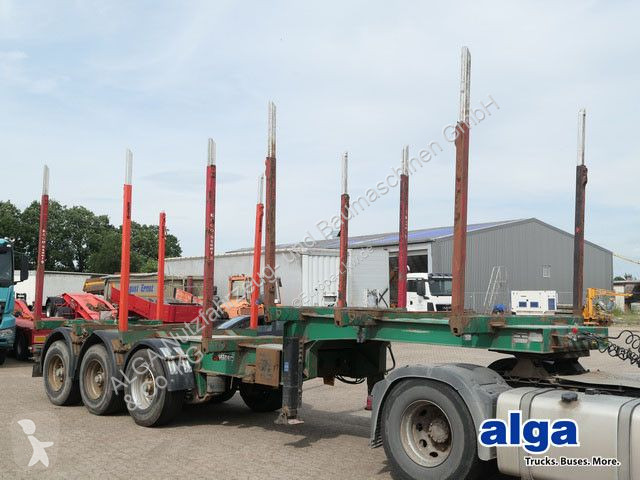 Semi remorque Huttner grumier SART 39/3, EXTE, BPW, Luft-Lift, 3 ...