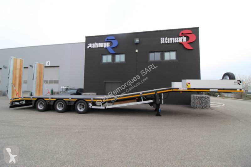 Semi remorque Maxtrailer porte engins Maxtrailer MAX 100 - TABLE ...