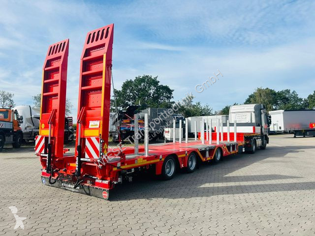 Location semi remorque Kässbohrer porte engins KSLA RJ Mega Jumbo ...