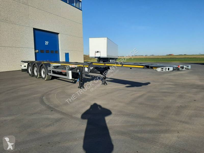 Semi remorque Kässbohrer porte containers SHG L 3 essieux neuve - n ...