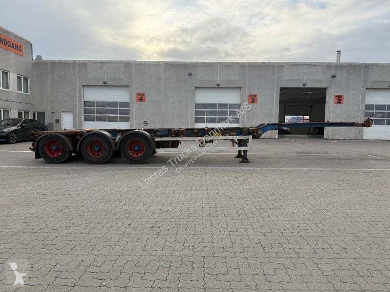 Semi remorque porte containers HFR Container chassis / Container ...