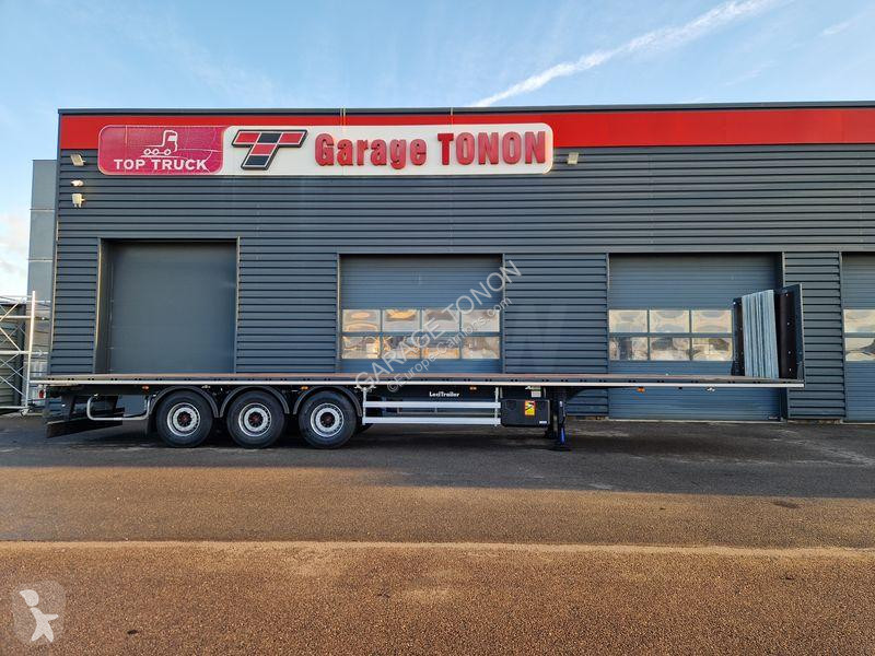 Semi remorque plateau Lecitrailer PLATEAU TWISTLOCKS 3 essieux neuve ...