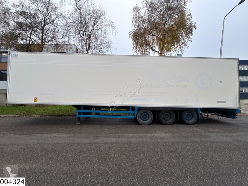 Semi remorque frigo mono température Chereau Koel vries Carrier Vector ...