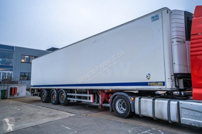 Semi remorque frigo multi température Chereau CHEREAU+CARRIER VECTOR ...