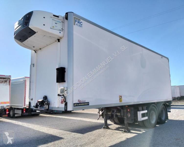 Semi remorque frigo mono température Lecitrailer LAMBERET 2 essieux ...