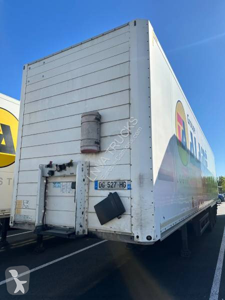 Semi remorque fourgon polyfond Schmitz Cargobull 3 essieux hayon ...