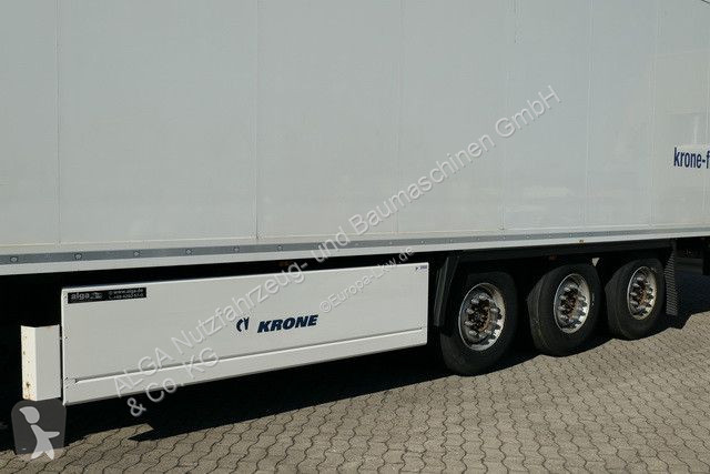Semi remorque Krone frigo SD /Carrier Vector 1950/Doppelstock, 3 ...