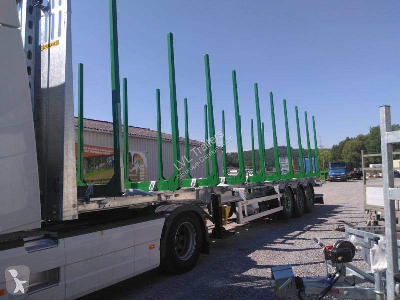 Semi remorque grumier Zasław 3 essieux neuve - n°9749712